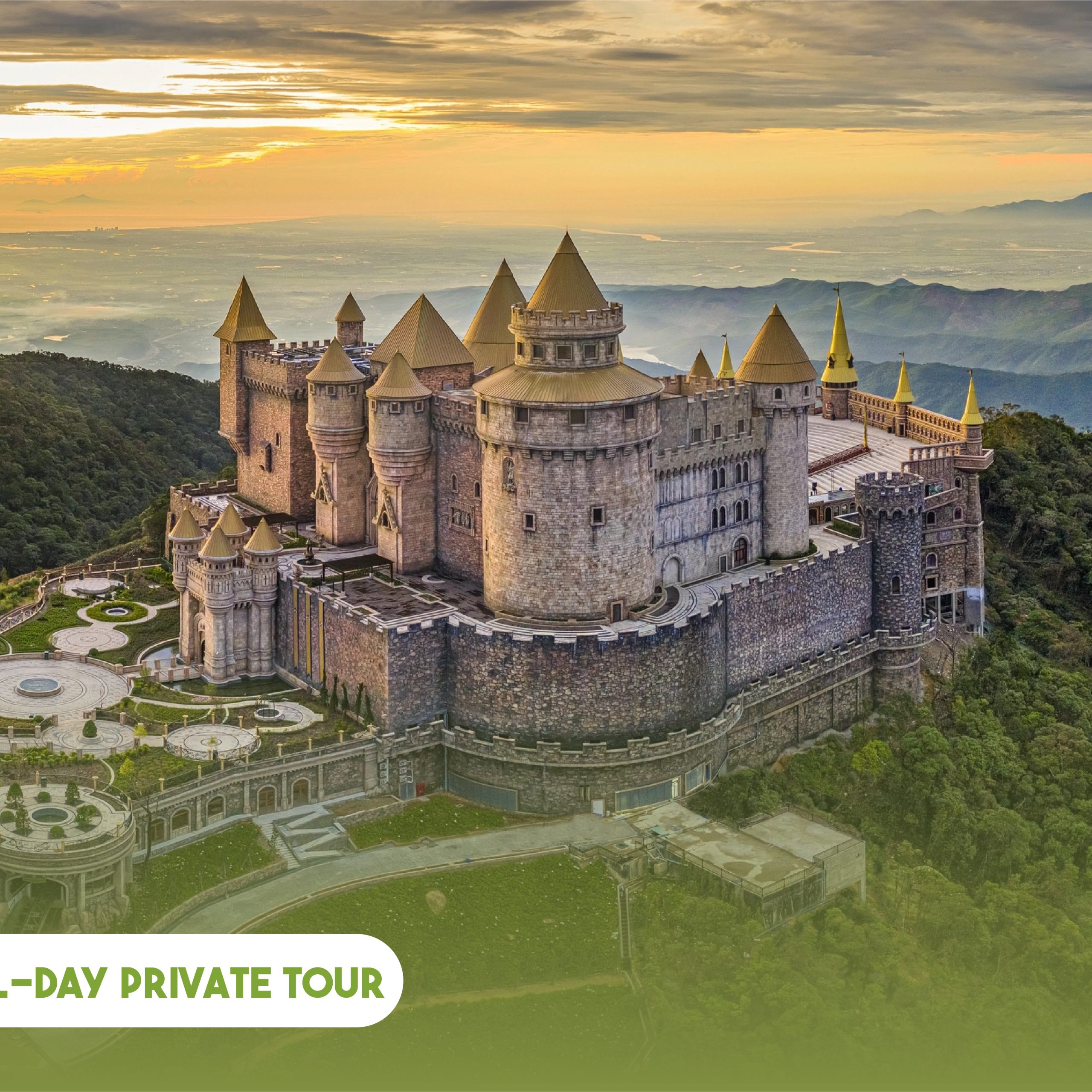Private tour: Full-day Ba Na Hills & Amazing Golden Bridge - Hoi An ...
