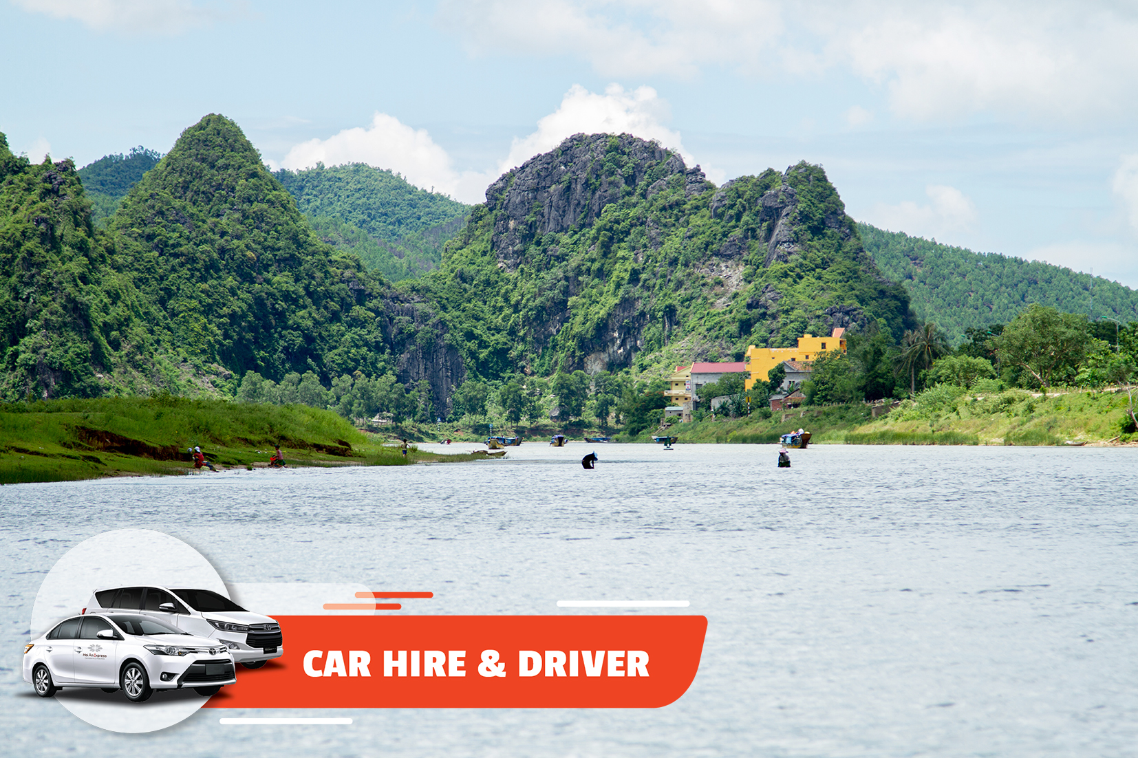Car Hire & Driver: Hue - Paradise Cave - Hue (Full-day) - Hoi An ...